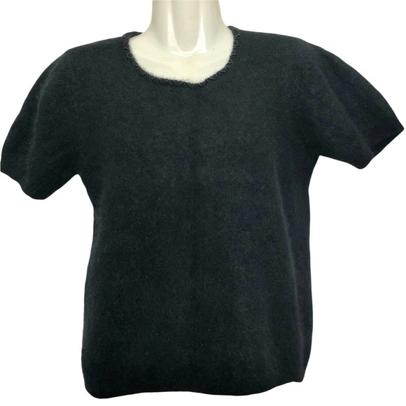 Rafaella | Sweaters | Rafaella Vintage Angora Sweater Beaded Rabbit ...